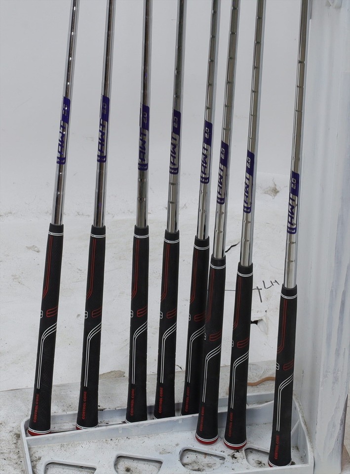 Ping G Green Dot Iron Set 4-Pw, Uw Regular Flex Ping Awt 2.0 Steel ...