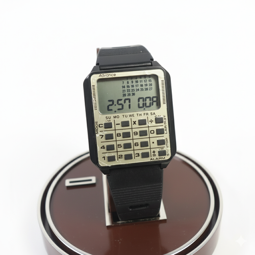 Vintage Advance L24 LCD LED calculator watch NOS | eBay
