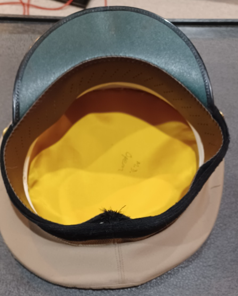 WWII US Navy Field Grade Officers Service Visor Cap or Hat | eBay