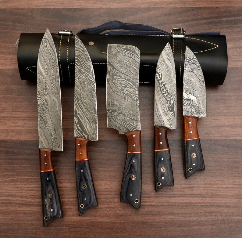Custom Kitchen Knife Set Benchmade Custom 3 Piece Kitchen Knife Set