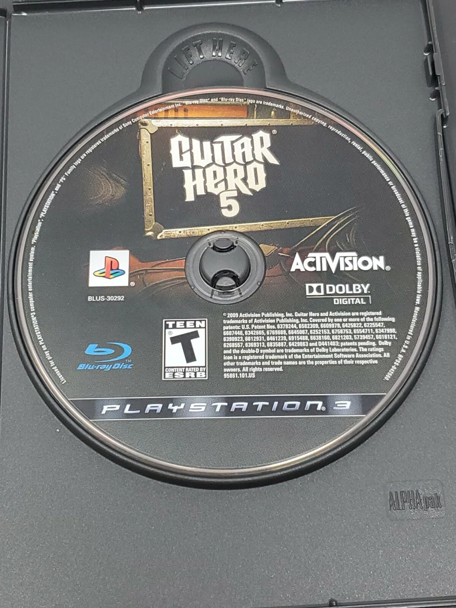Guitar Guitar Hero 5 Ps3