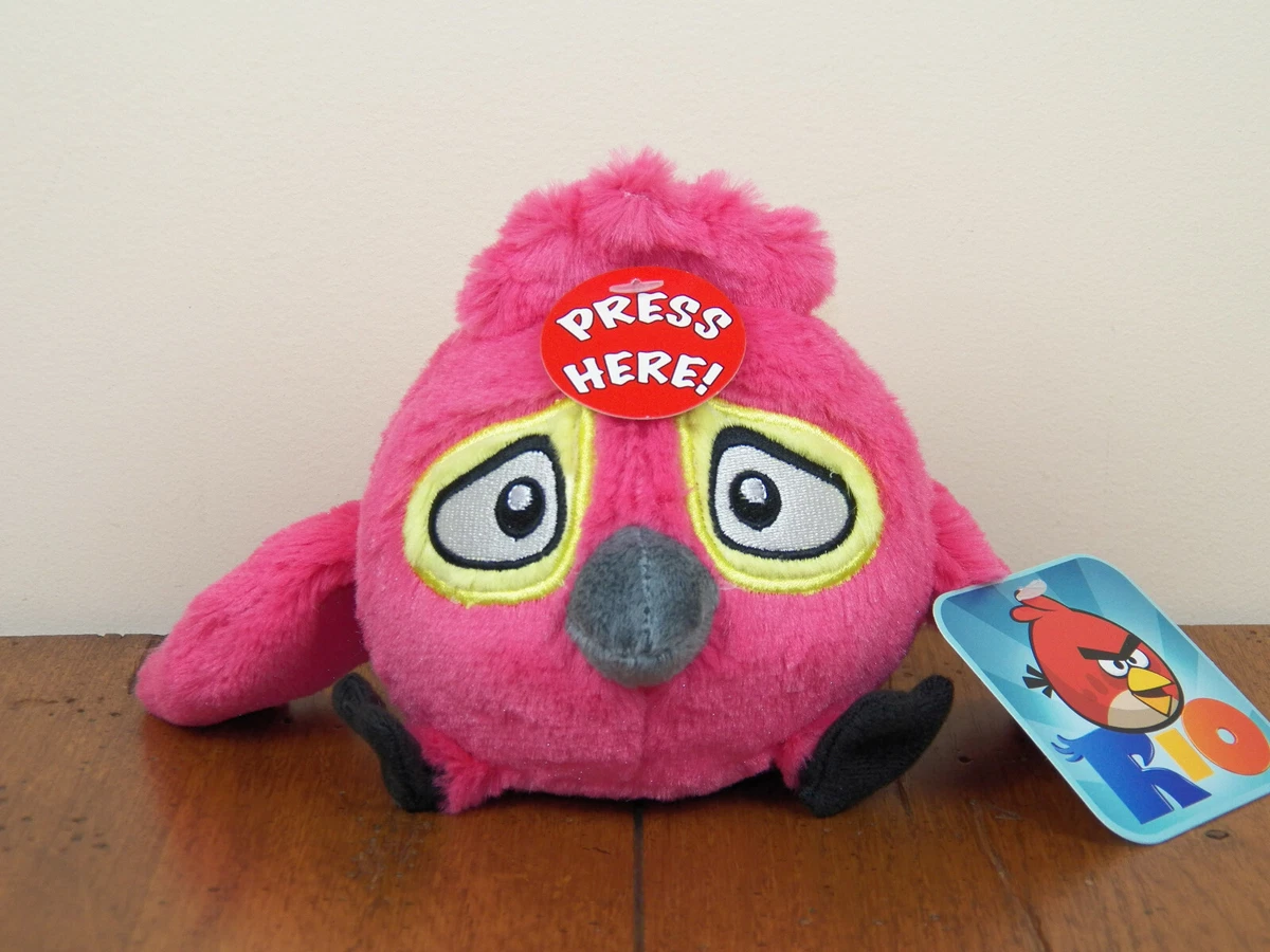 Angry Birds Plush Pink Bird