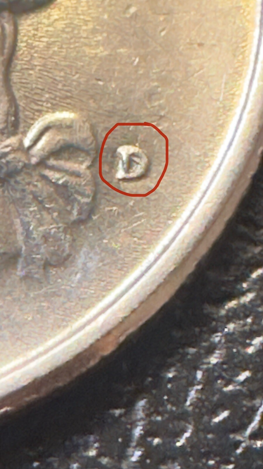 1990-D Washington Quarter Rare Re-Punched Mint Mark Error & Doubling ...
