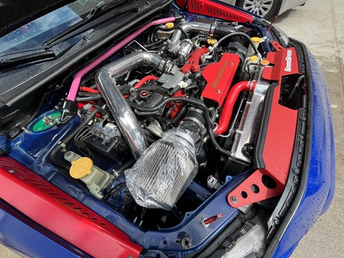 Grimmspeed Radiator Shroud Red 15 Subaru WRX STI 096042 for sale online ...