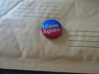 Richard Nixon / Spiro Agnew Campaign Button | eBay