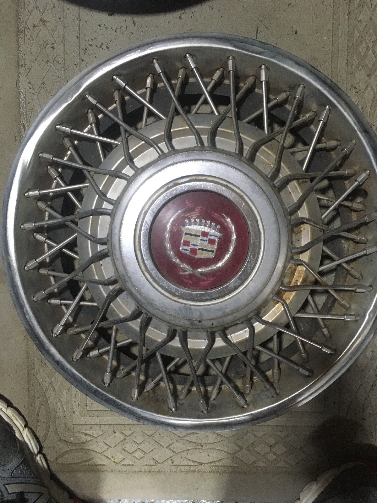 2 16" cadillac wire hubcaps Wheel Covers | eBay
