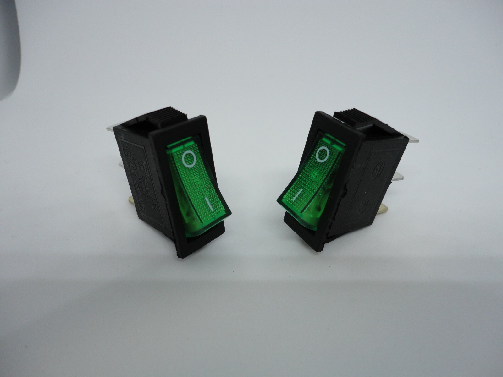 2Pc Pack KCD3 T125 15A 250V 20A 125V AC CB Power Button Rocker Switch 3 ...