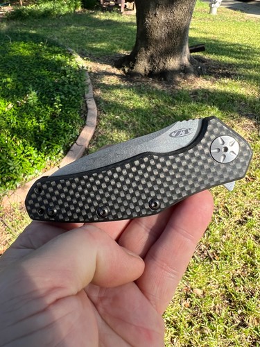 Zero Tolerance ZT 0770 Assisted Open Knife Carbon Fiber Handle ELMAX ...