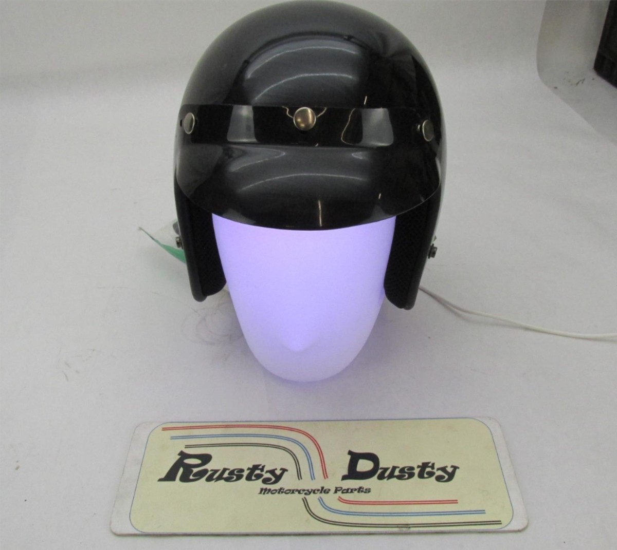 Hci Half HCI 100 Half Helmet Motorcycle Shorty With Visor DOT Approved