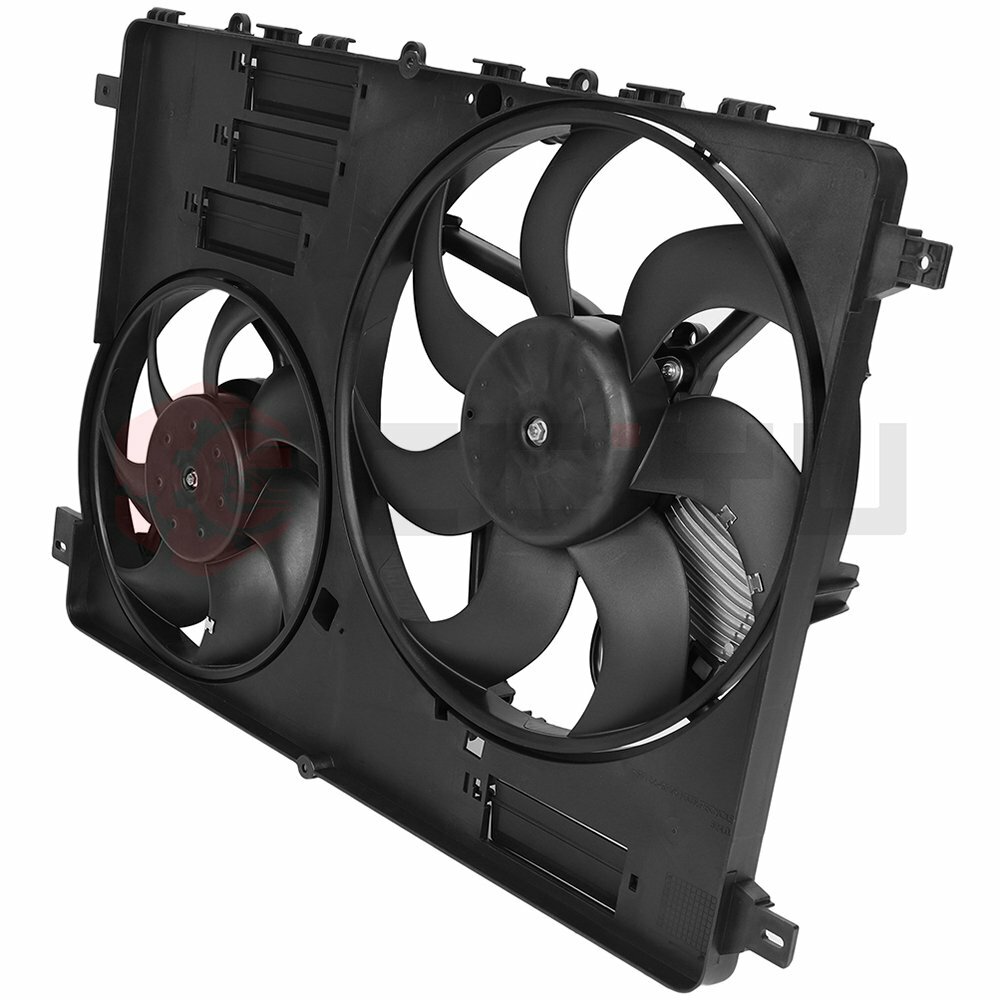 Dual Cooling Fan Fit for Volvo S80 V60 V70 XC60 XC70 VO3115116 ...