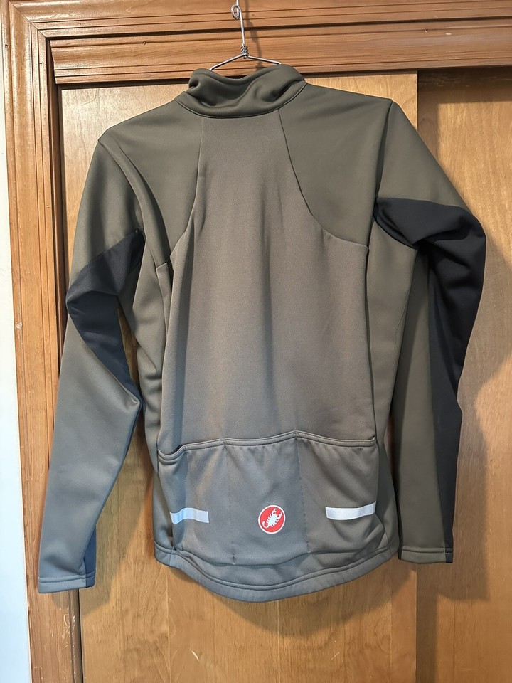 CASTELLI MEN’S MORTIROLO 6S JACKET, GORE-TEX INFINIUM, TARMAC/BLACK ...