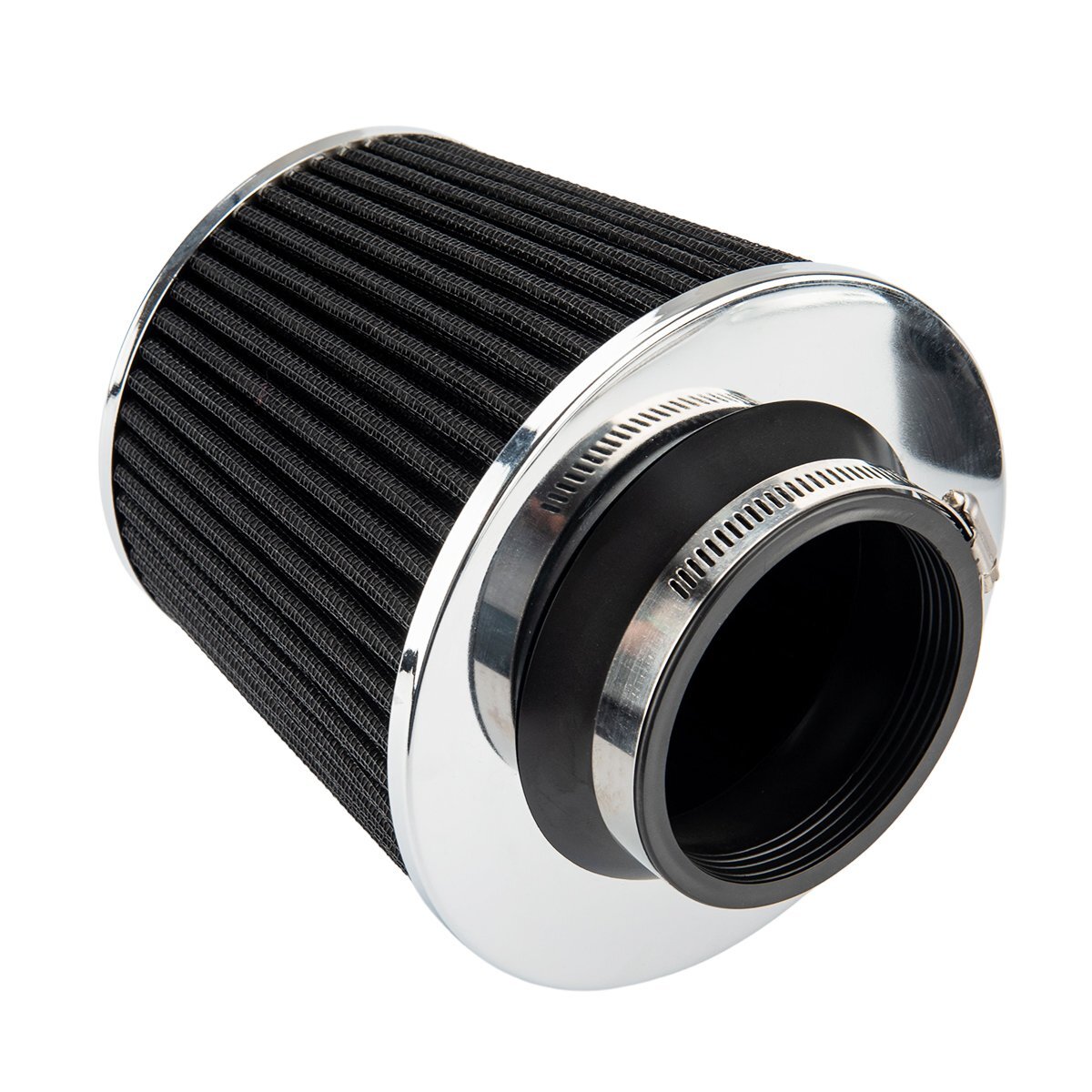 Black 3" Cold Air Intake Filter Induction Kit Pipe Power Flow Hose ...