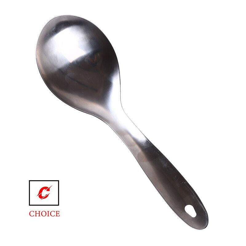 Rice Serving Spoon Stainless Steel Rice Paddle Scoop Spoon Ideal For ...