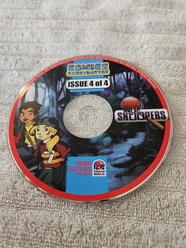 2008 Taco Bell Super Snoopers Issue #4 PC CD-ROM Comics Constructor | eBay