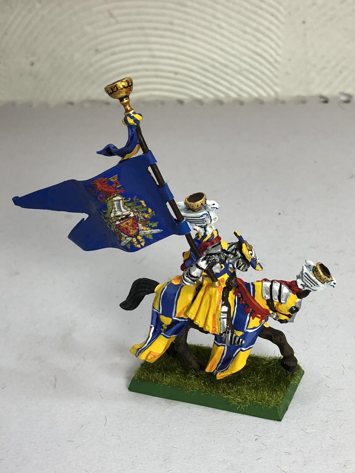 Warhammer Fantasy Bretonnian Metal Grail Knight Painted 319 | eBay