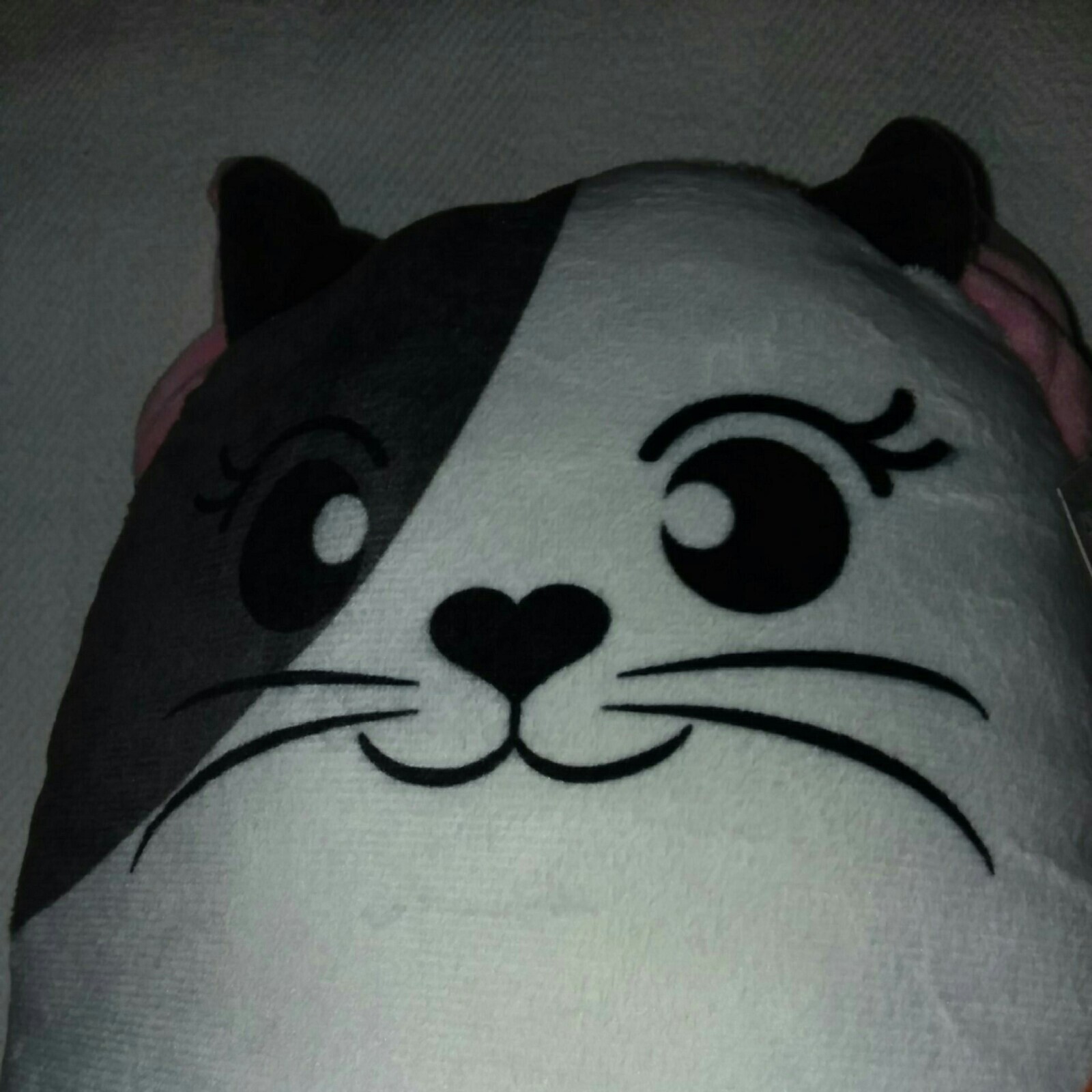 NWT Plush Huggie Kitty 9" X 11" Cat Soft Pillow Stuffed Animal Cat ...
