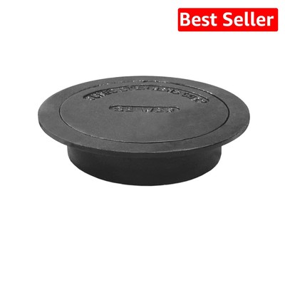 ASME Compliant 8" Cast Iron Sewer Box Lid - Durable, Heavy Load ...
