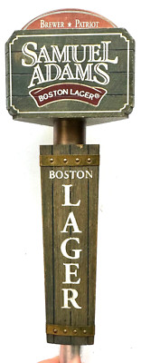 SAM ADAMS - BOSTON LAGER - BEER TAP HANDLE (Samuel) 9 1/2" | eBay