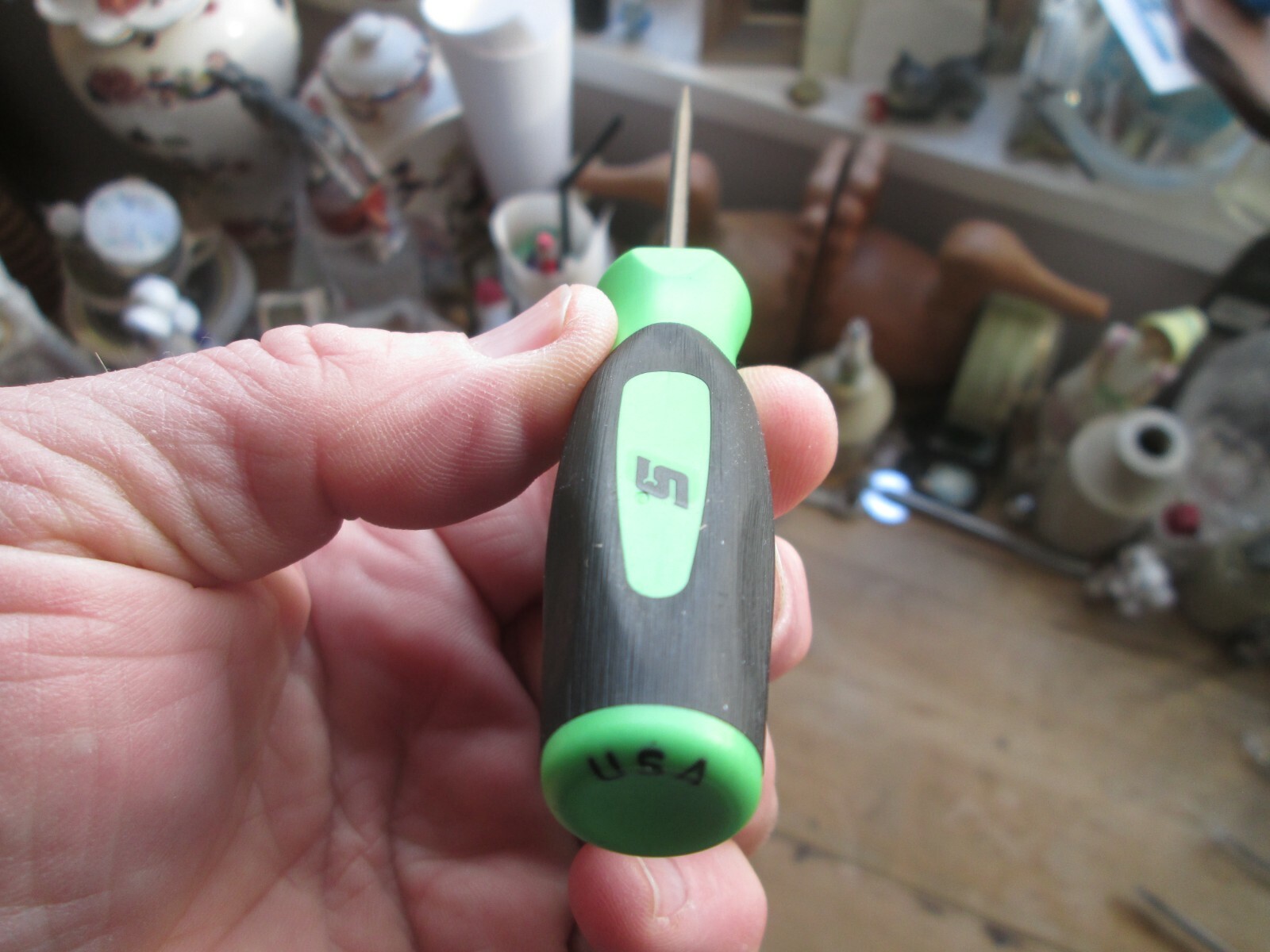 Snap-on Instinct Green Soft Grip Mini Tip Awl SG3ASAC for sale online ...