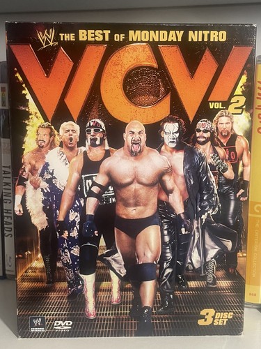 WCW The Best Of Monday Nitro Vol. 2 DVD 3 Disc Set WWE Goldberg Sting ...