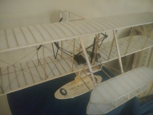Guillows 1903 Wright Flyer Display Model Airplane Kit 1202 for sale ...