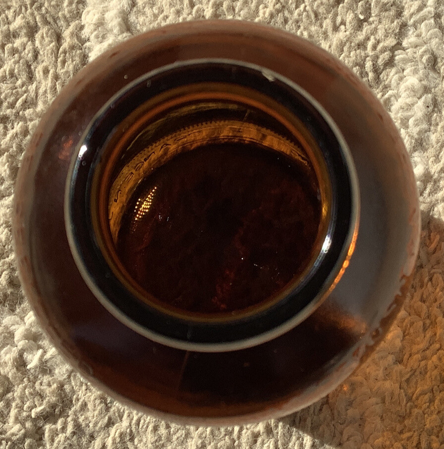 Rheingold Vintage Chug A Mug Lager 12oz. Beer Bottle Brown Amber Gold ...