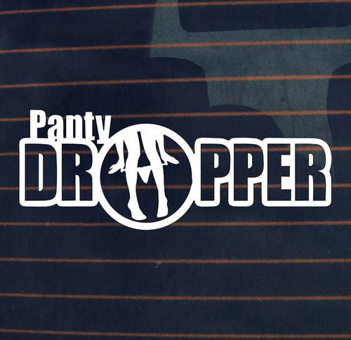 PANTY DROPPER Sticker Decal Vinyl Car UTE Van Window 200mm #1 | eBay ...