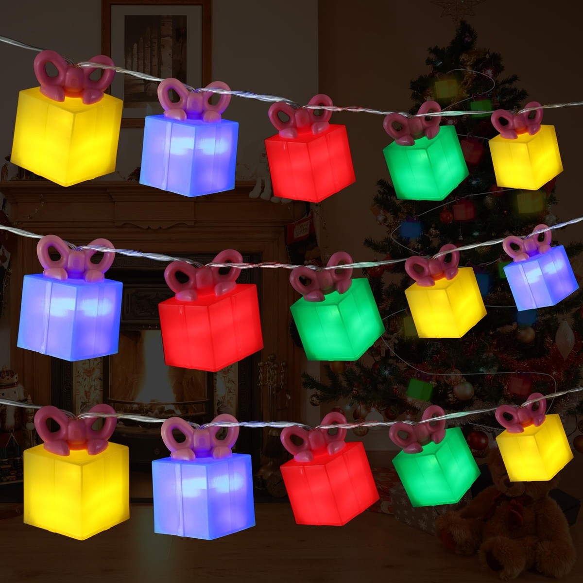 Colorful Box Christmas Lights