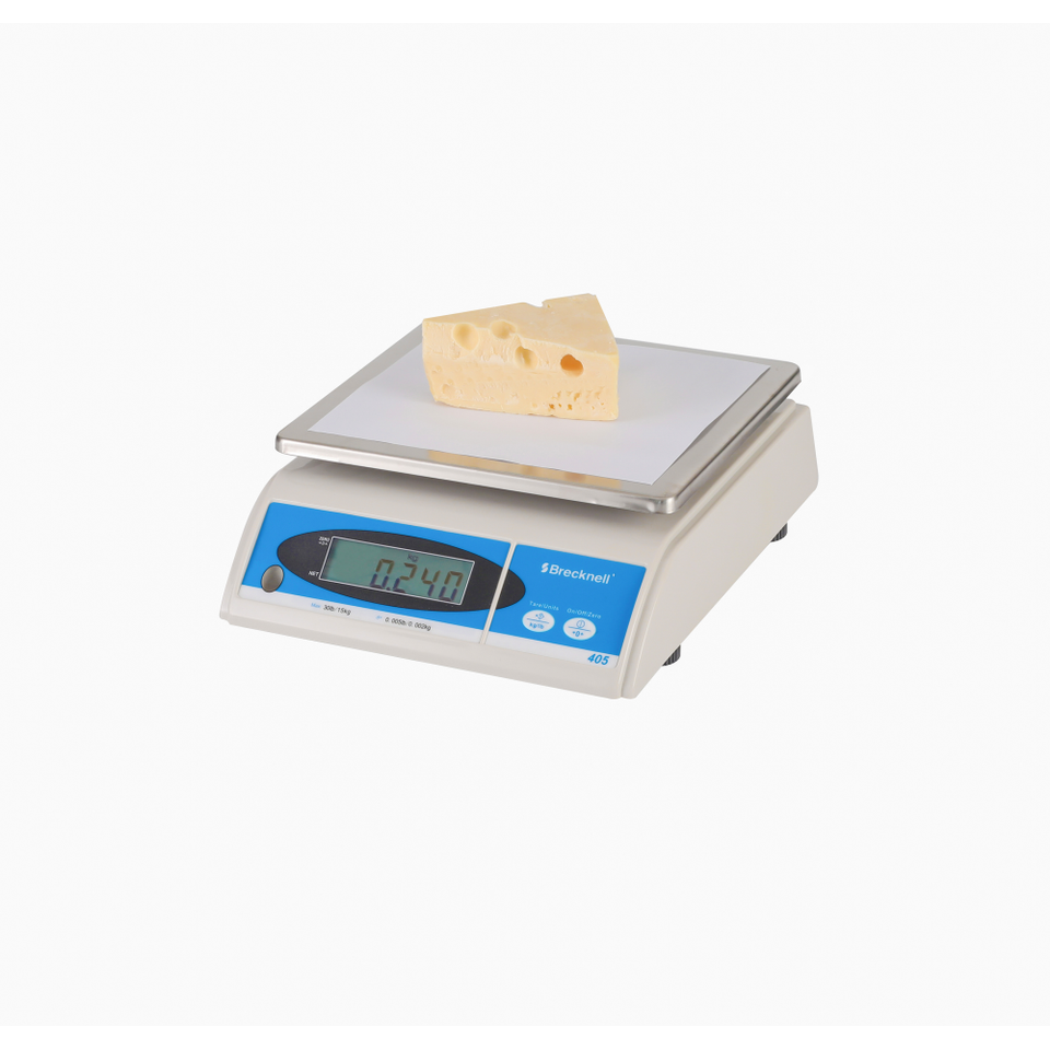 Brecknell 405 LCD Digital Bench Scale with Stainless Steel Platform 6kg x 1g | eBay UK