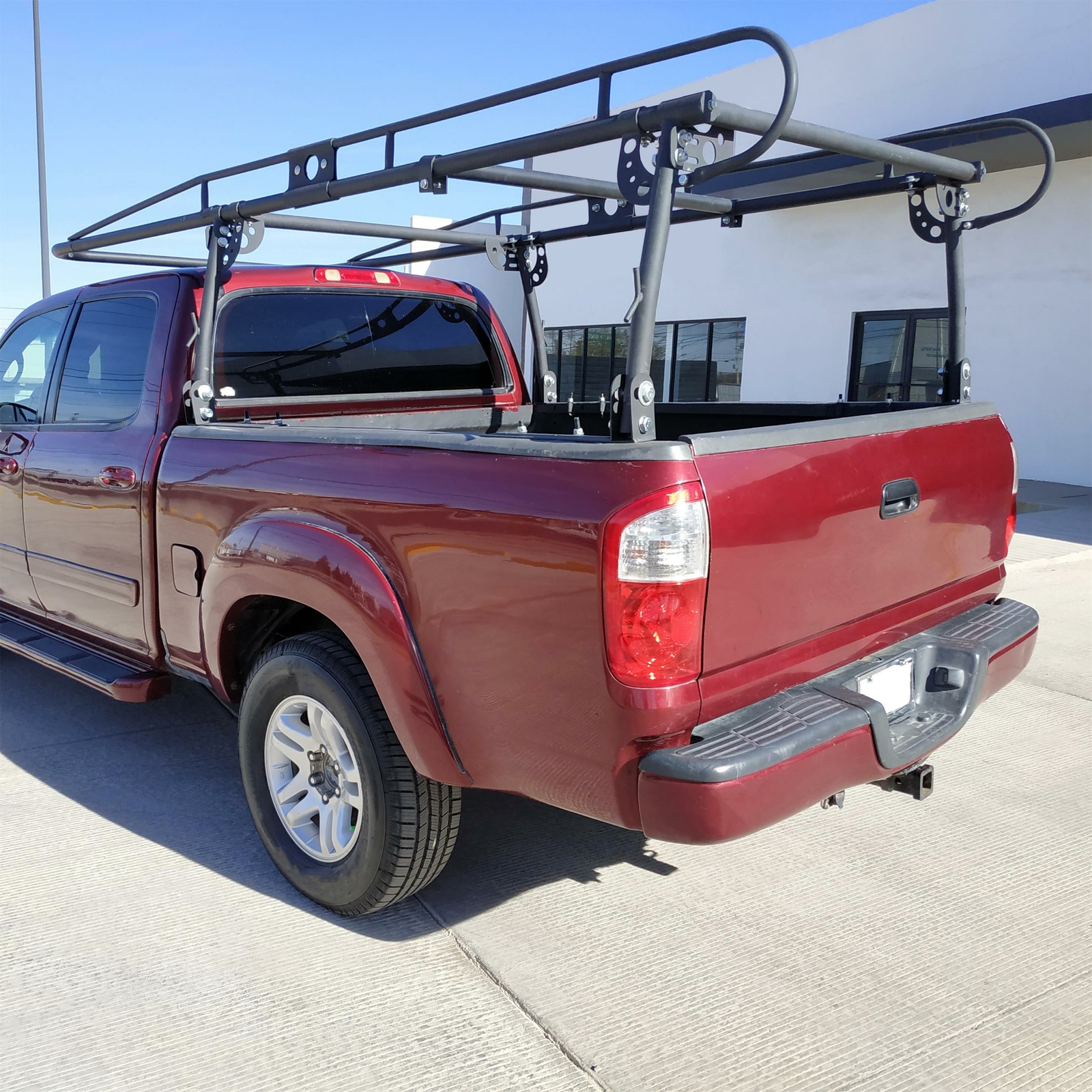 Full Size Adjustable Pick Up Truck Trunk Ladder Lumber Utility Kayak ...