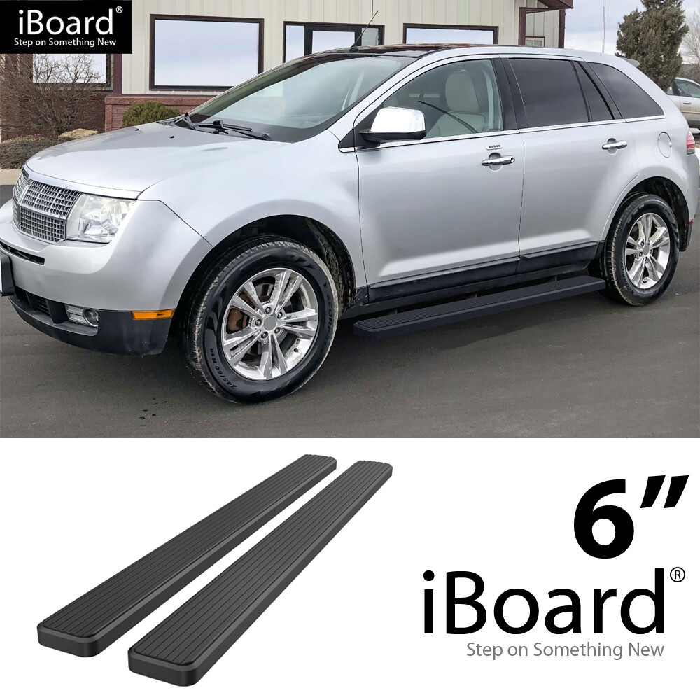 iBoard Running Board Black 6" Fit Ford Edge/Lincoln MKX 07-14 | eBay