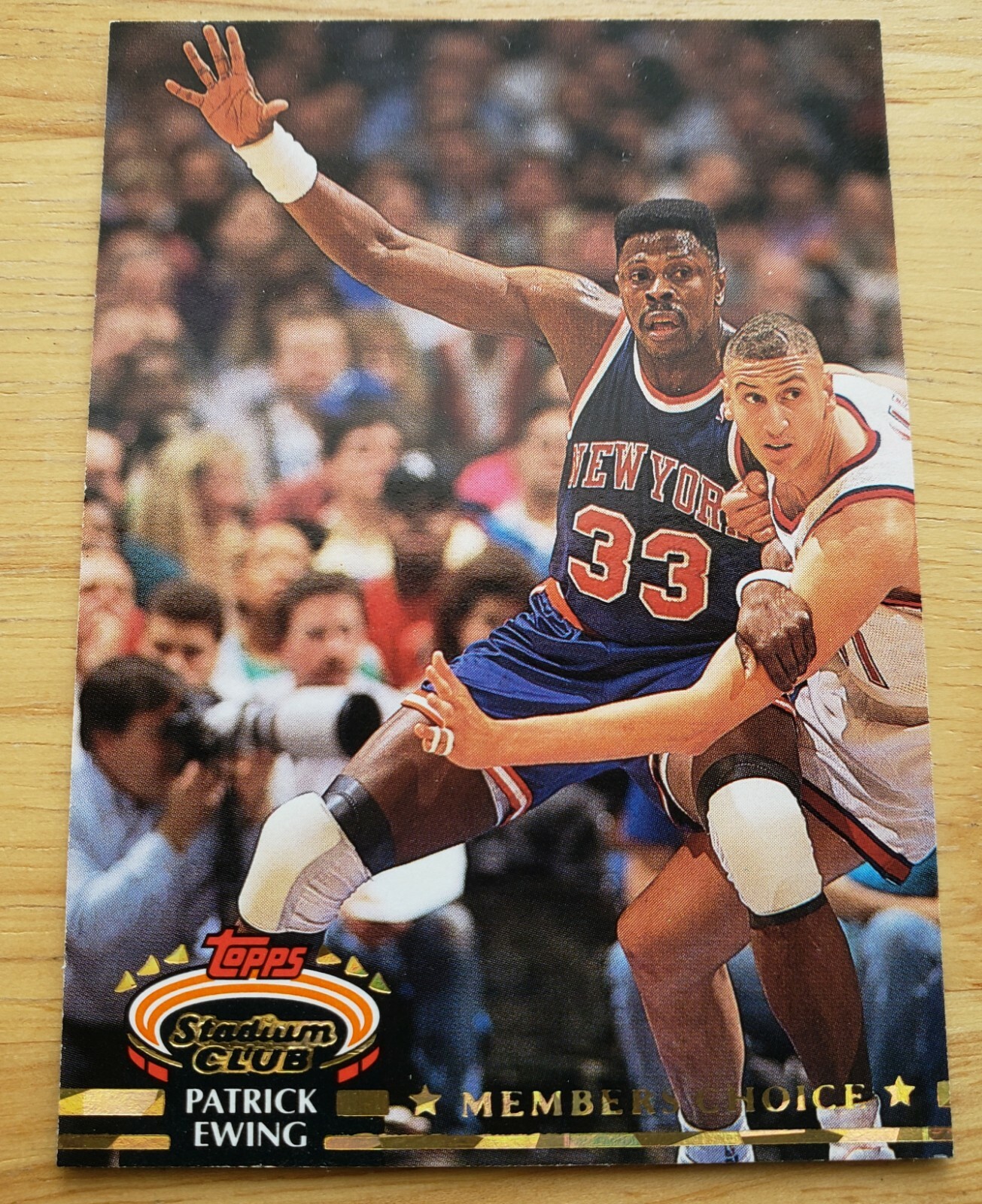 1991-92 Topps Stadium Club Patrick Ewing New York Knicks | eBay