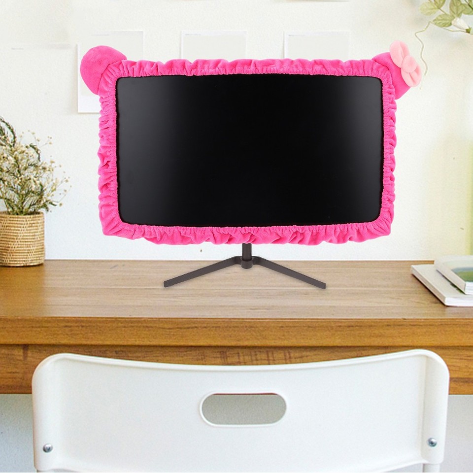 2 Pcs Screen Dust Cover Elastic Monitor Computer Covers for Computers ...