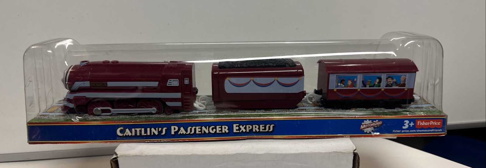 Thomas & Friends Trackmaster Motorized Caitlin's Passenger Express Set ...