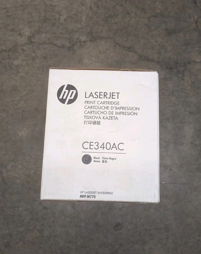HP 651A CE340AC CE340A Black Cartridge Genuine New Sealed Box - FREE ...