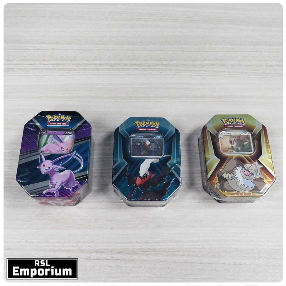 Pokemon Tins, Cards, Packs and Box Bundle - All new and unused, most ...