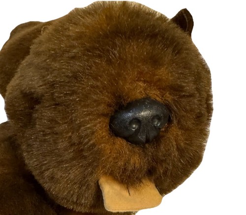 VTG MJC stuffed Plush Beaver TIMBER Soft Toy Large 21" Purr-fection | eBay