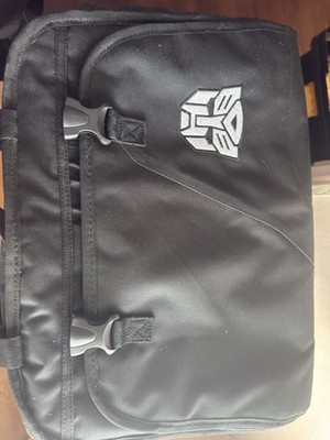 Transformers Loot Crate Messenger Bag Autobot Black Buckle Closure ...