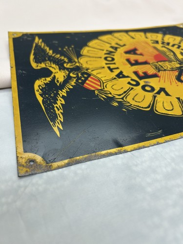 VINTAGE Vocational FFA Agriculture Sign, Metal - St Louis Button Co. | eBay