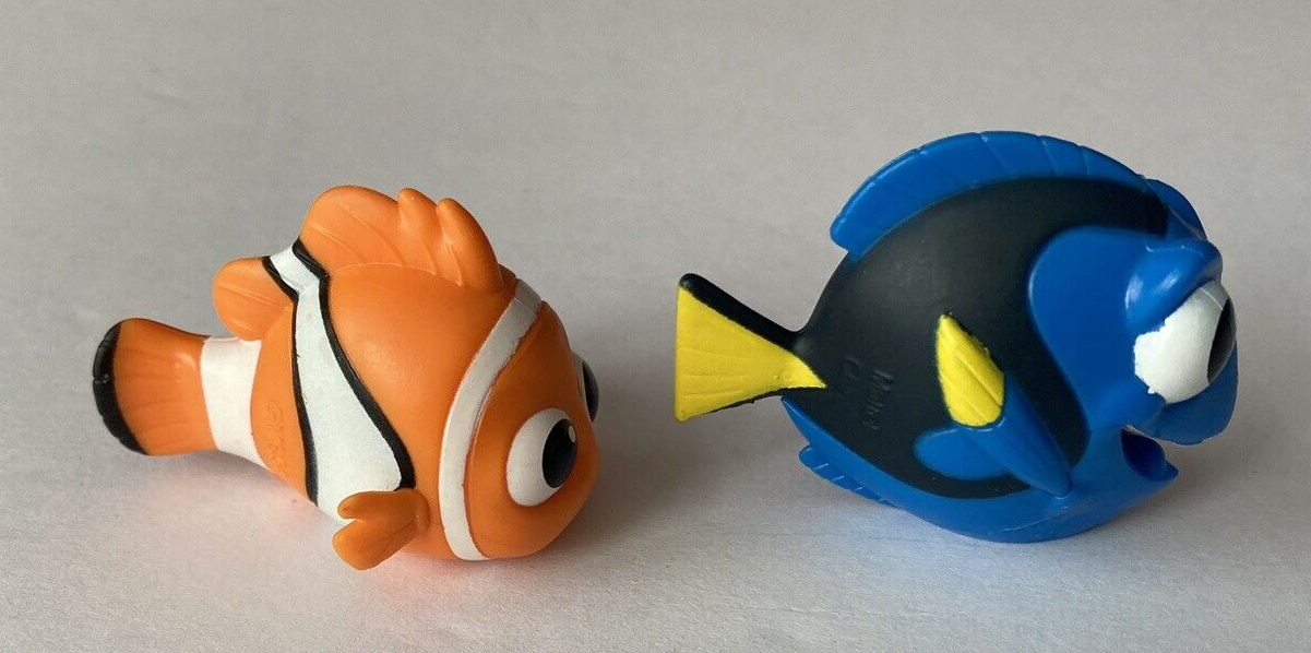 NEMO Mattel China Mini Fish Action Figures 2 | eBay