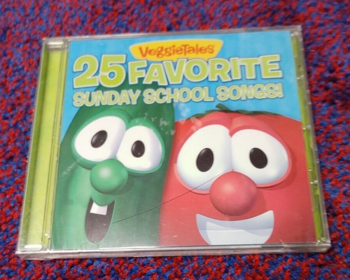 25 Favorite Sunday School Songs by Veggietales (CD, 2009) for sale ...