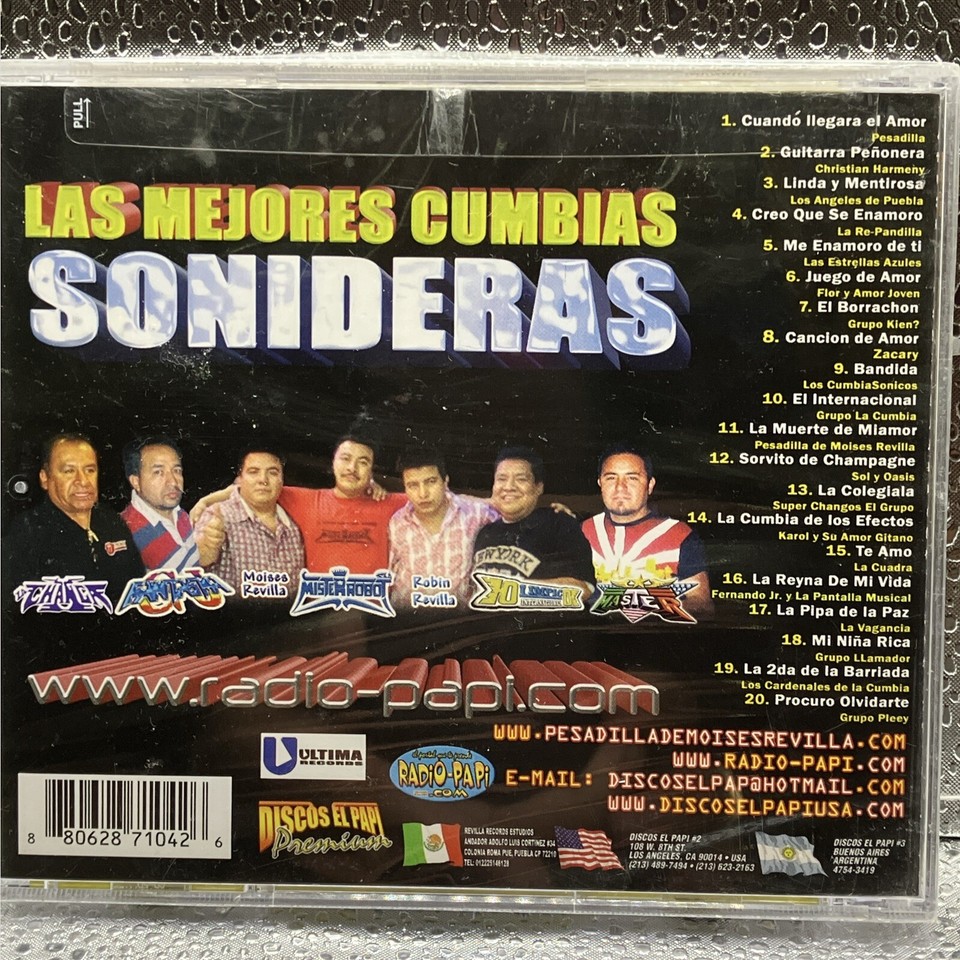 Las Mejores Cumbias Sonideras 100% Cumbia Sonidera | eBay