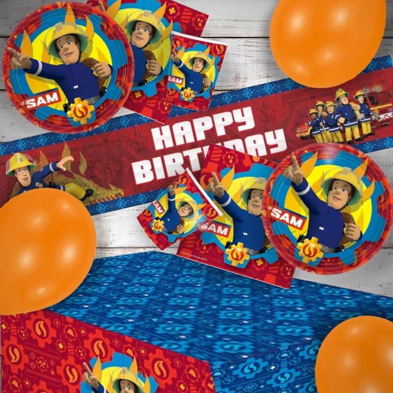 Fireman Sam Birthday Party Decorations | Shelly Lighting