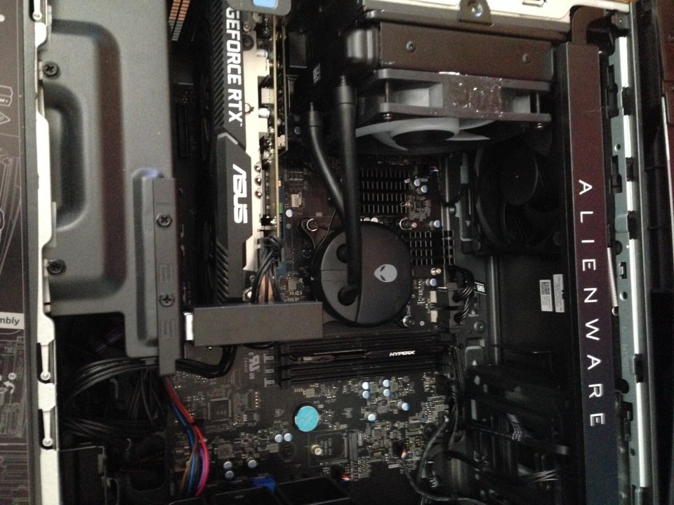 Alienware Aurora R14 GAMING Desktop PC R7 5800X 16GB RTX2070 Liquid ...