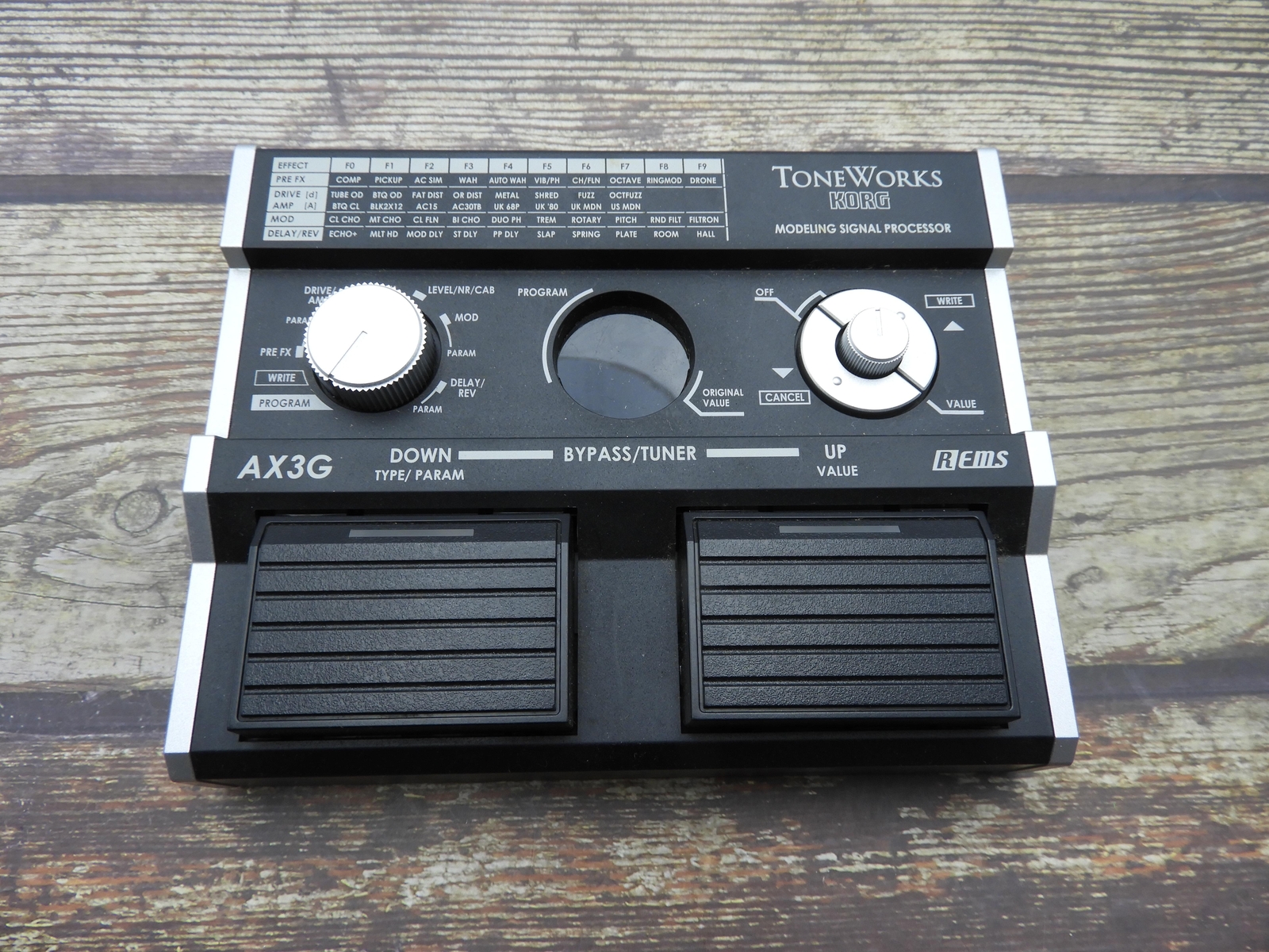 Korg AX3G Multi-Effects Guitar Effect Pedal for sale online | eBay