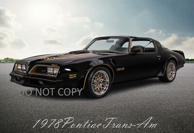 1978-pontiac-firebird-trans-am Poster Sized Premium Photo Print 11"x17 ...