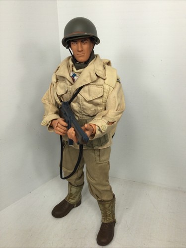 1/6 HASBRO GI JOE WW2 US 2ND RANGER BTN OMAHA BEACH D DAY THOMPSON ...