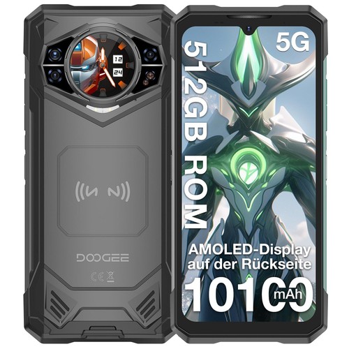 DOOGEE S200X Dual 5G Rugged Smartphone Android 14 32GB+512GB 10100mAh ...
