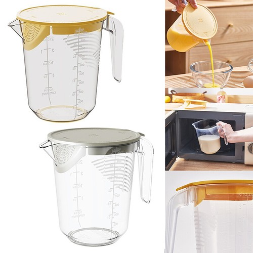 1Pcs Household Filter Filtration Measuring Cup Harmless Rice Washing ...