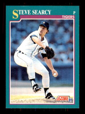 1991 Baseball Score Steve Searcy Detroit Tigers #649 | eBay